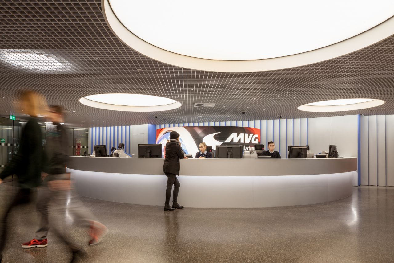 MVG customer center Marienplatz • PALAIS MAI